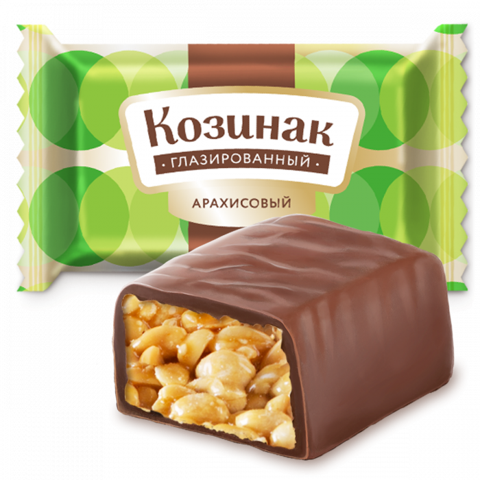 Козинак АРАХИСОВЫЙ глазированный конфета 3,0 кг (Азов)